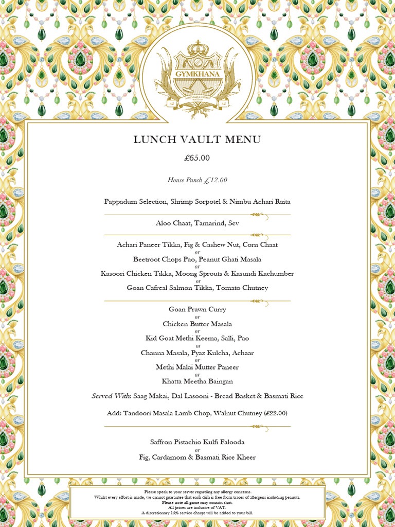 LUNCH-VAULT-MENU-SEP-2024-1 | PDF