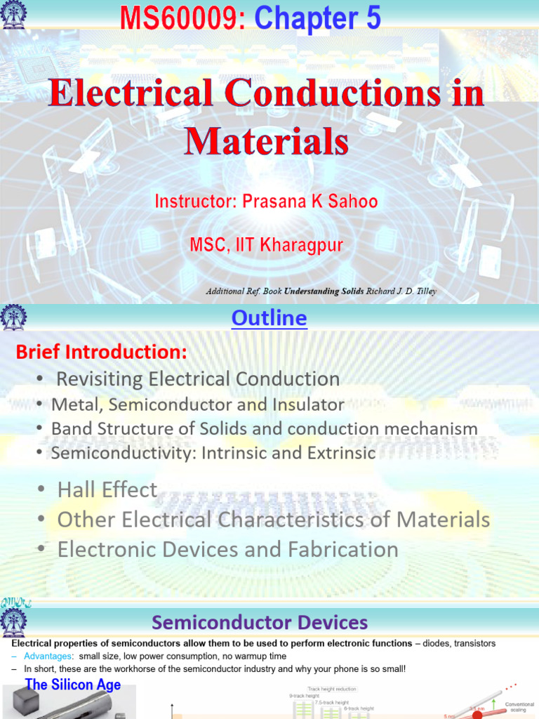 Chapter 5-I Electrical Properties | PDF | Electrical Resistivity And Conductivity | Semiconductors
