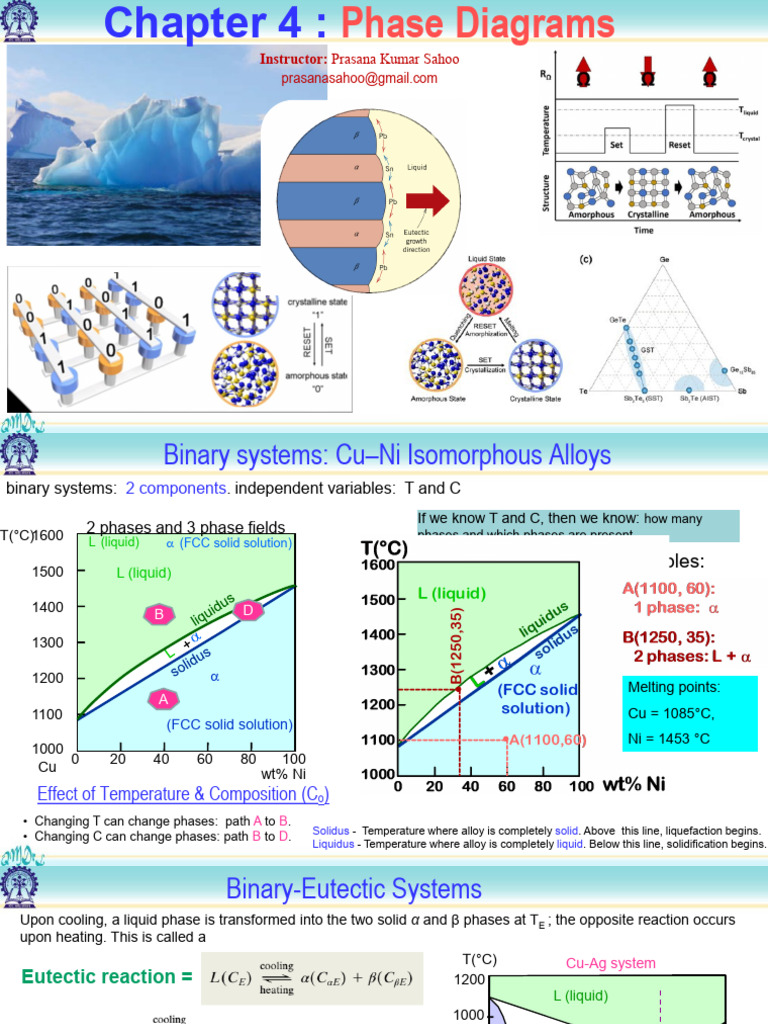 Eutectoid Phase Diagrams Explained | PDF | Phase (Matter) | Applied And ...