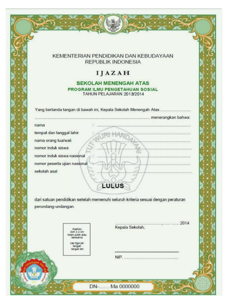 Blangko Kosong | PDF