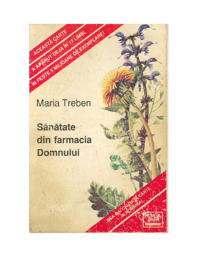 Maria Treben - Sanatate Din Farmacia Domnului | PDF
