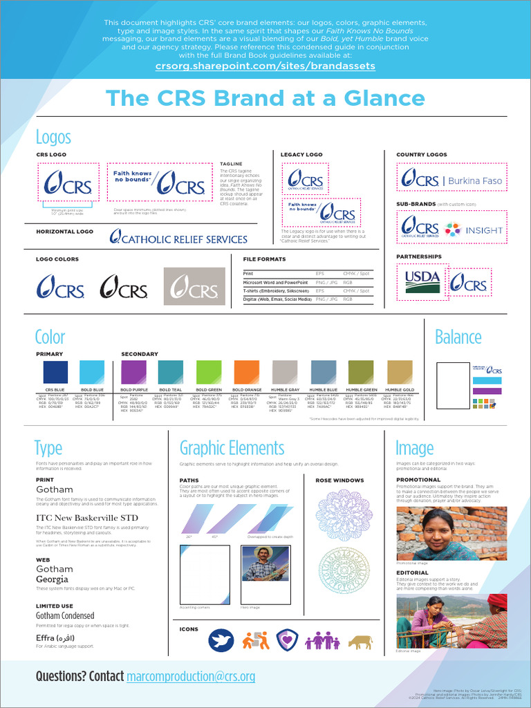 CRS Brand Elements Overview | PDF | Rgb Color Model | Logos