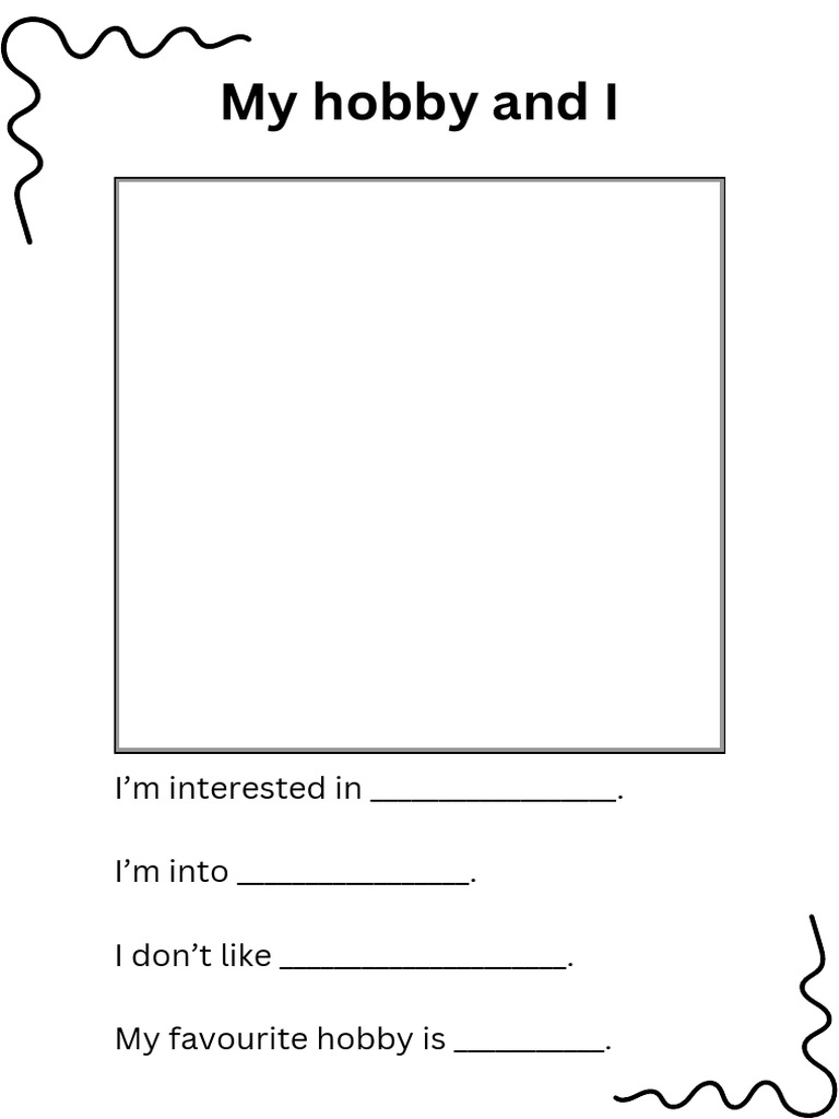 My Hobby and I | PDF