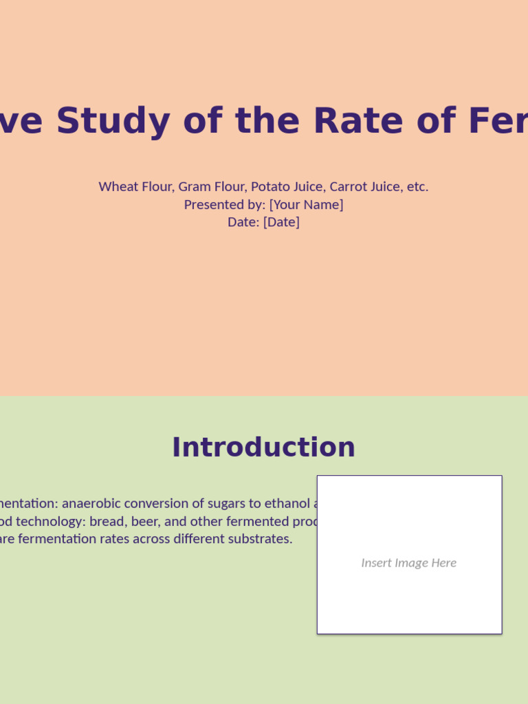 Fermentation Rates of Various Substrates | PDF | Carbohydrates ...