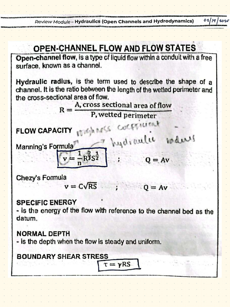 5 Hydraulics Open Channels and Hydrodynamics - 202502182104 - 25421 | PDF