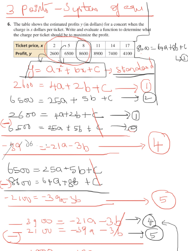 2.4 System of Equ. - Notes | PDF