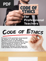 Resolution No. 435 Code of Ethics | PDF | Teachers | Philippines