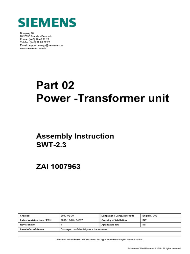 02 - ZAI 1007963 Mounting of PU-TU | PDF | Crane (Machine) | Helicopter ...