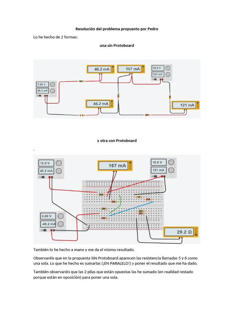 Resolución Del Problema Propuesto Por Pedro | PDF