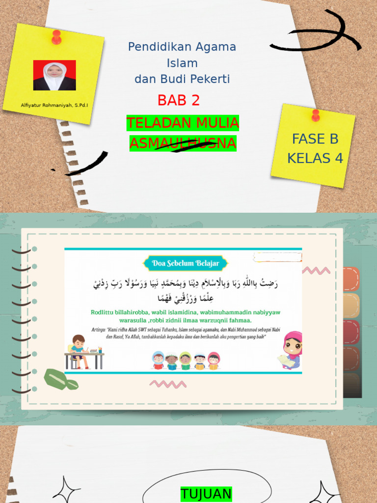BAB - 2 - TELADAN - MULIA - ASMAUL - HUSNA (1) Alfi | PDF