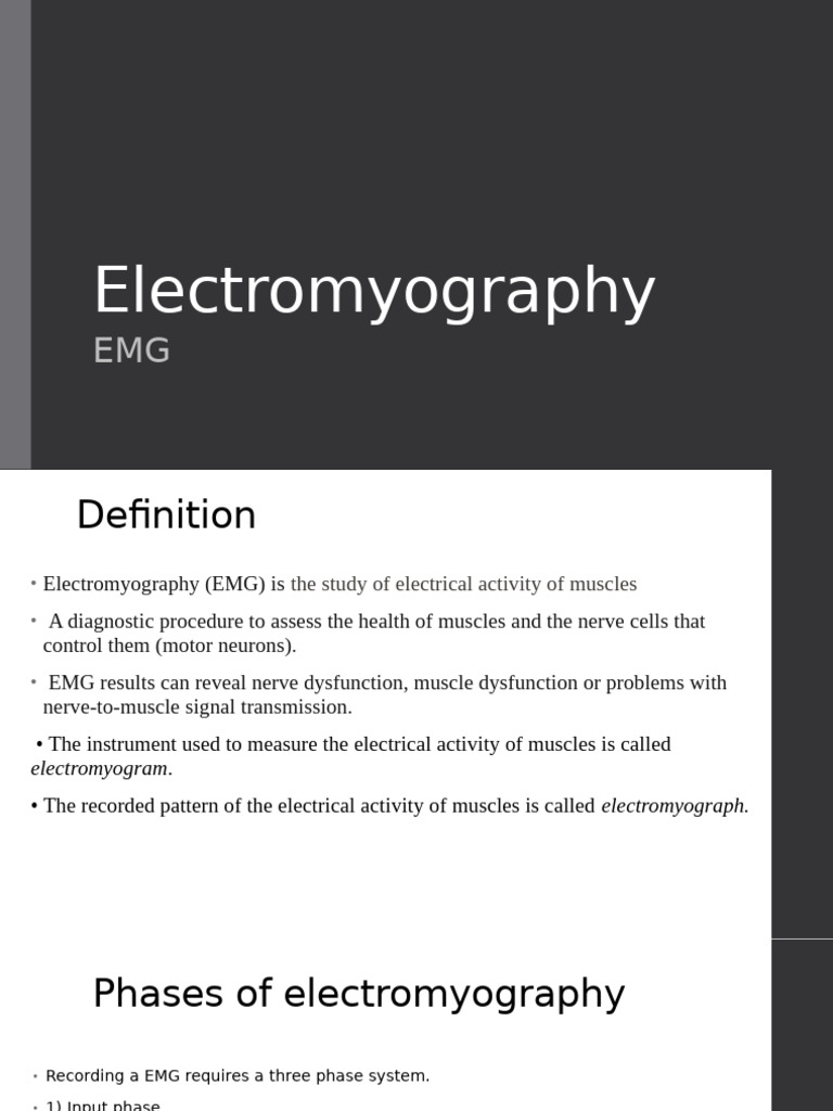 Electromyography 2 | PDF | Electromyography | Nervous System