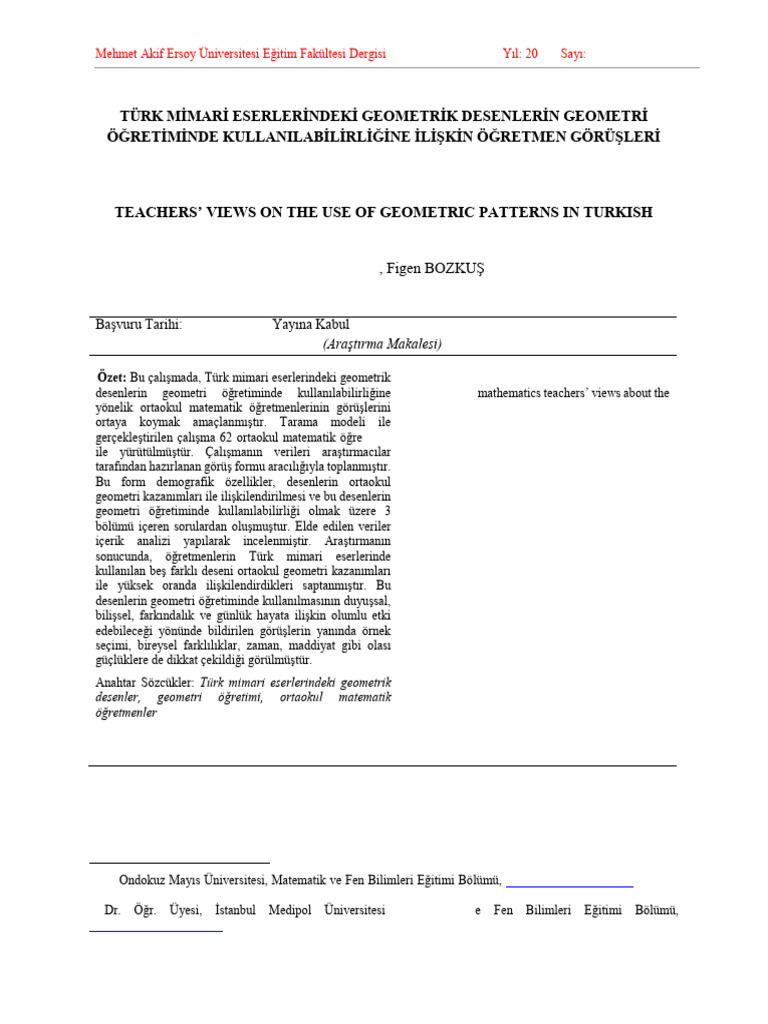 T__RK M__MAR__ ESERLER__NDEK__ GEOMETR__K DESENLER__N GEOMETR__ ____RET__M__NDE KULLANILAB__L ...