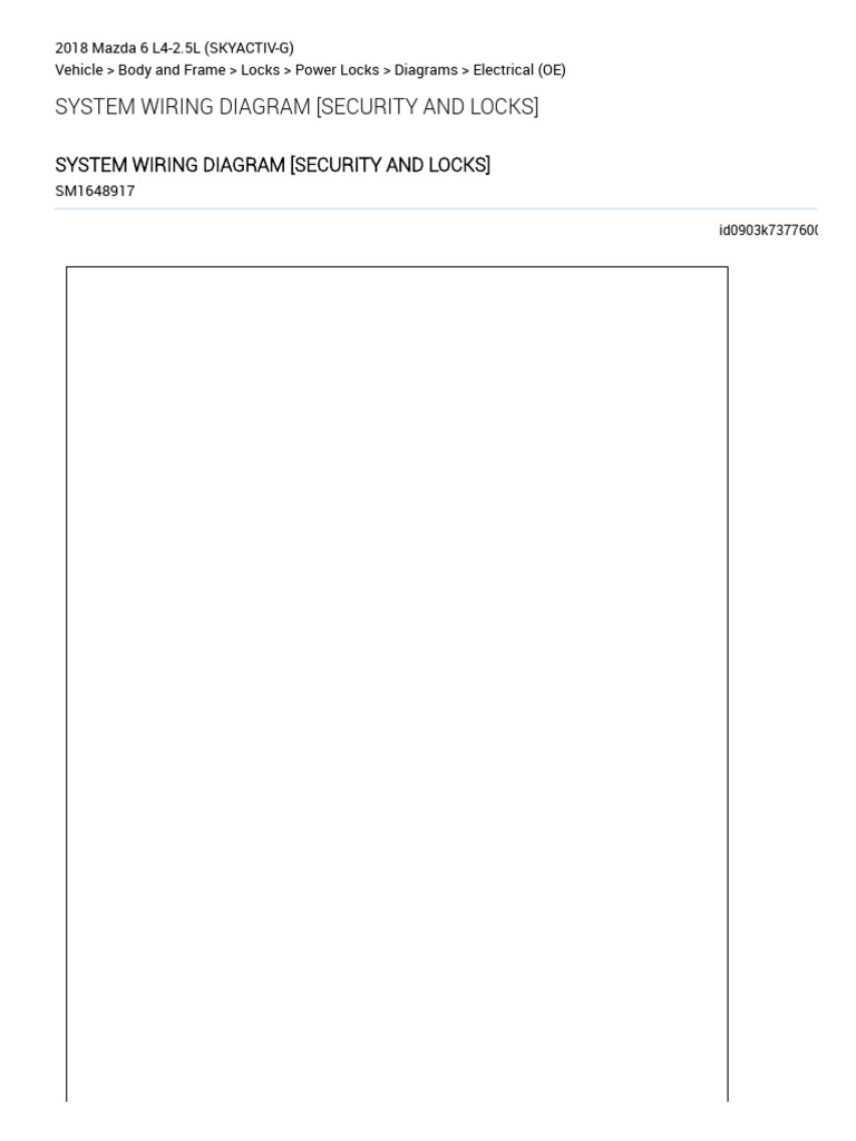 SYSTEM WIRING DIAGRAM [SECURITY AND LOCKS] (Power Locks) | PDF
