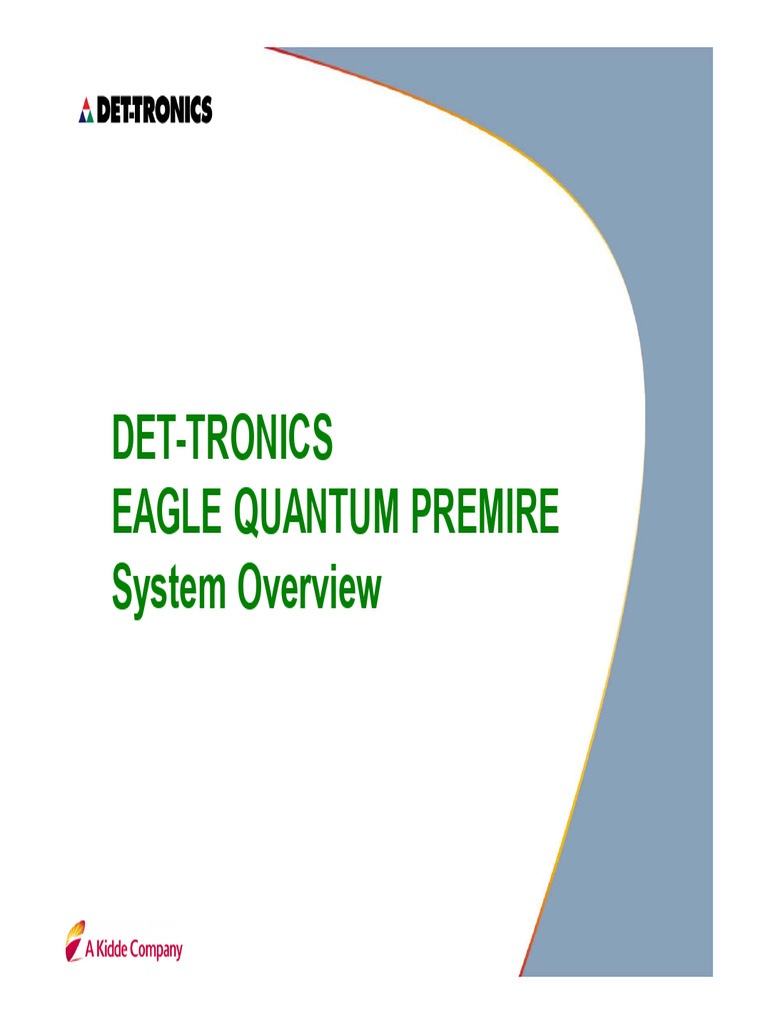 Detronics FGDS Addressable Overview | PDF | Sensor | Relay