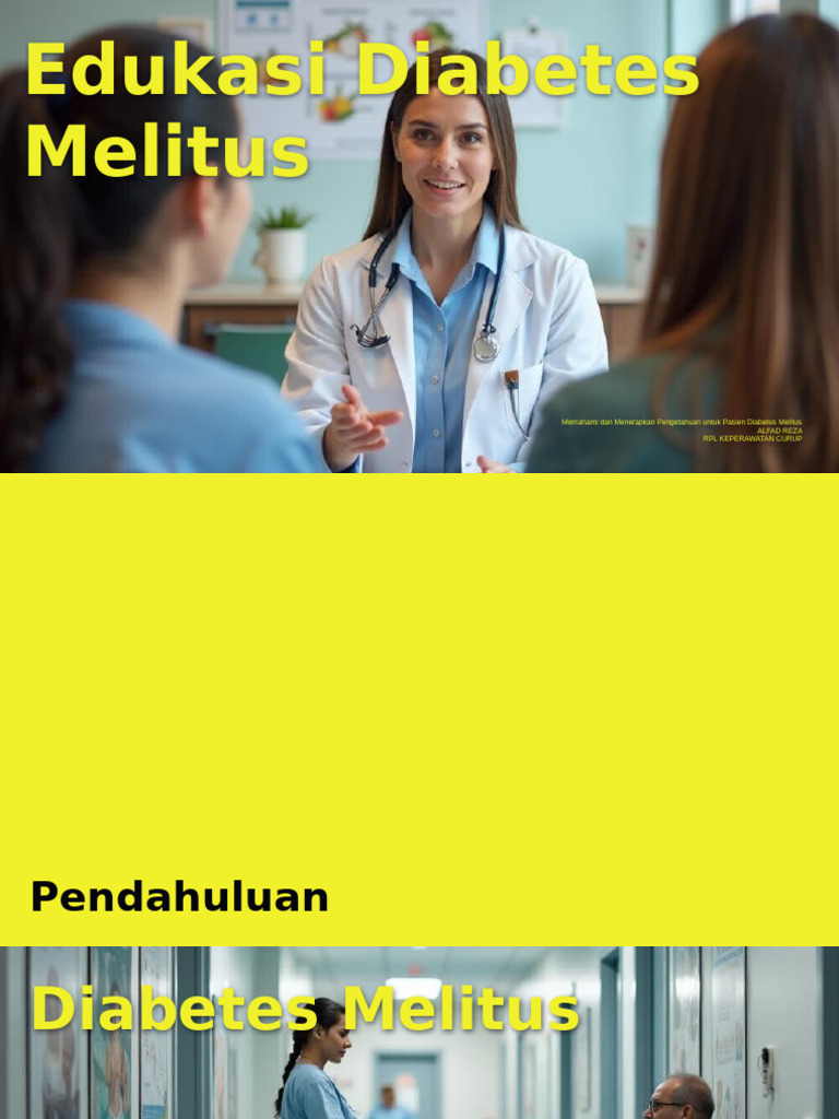 Edukasi Diabetes Melitus Pdf