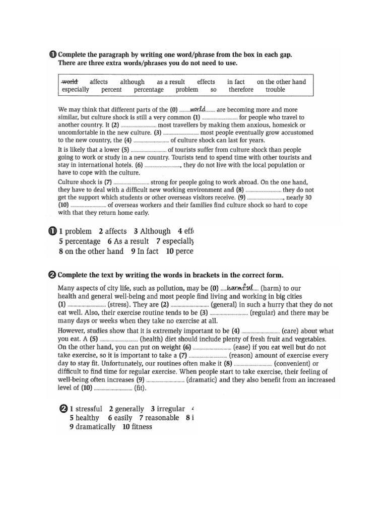 Units 1 + 2 Quiz - (Answer Key) (1) | PDF