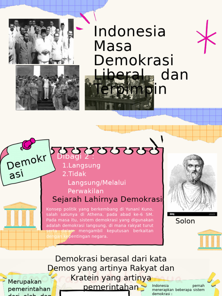 Indonesia Masa Demokrasi Liberal Dan Terpimpin | PDF