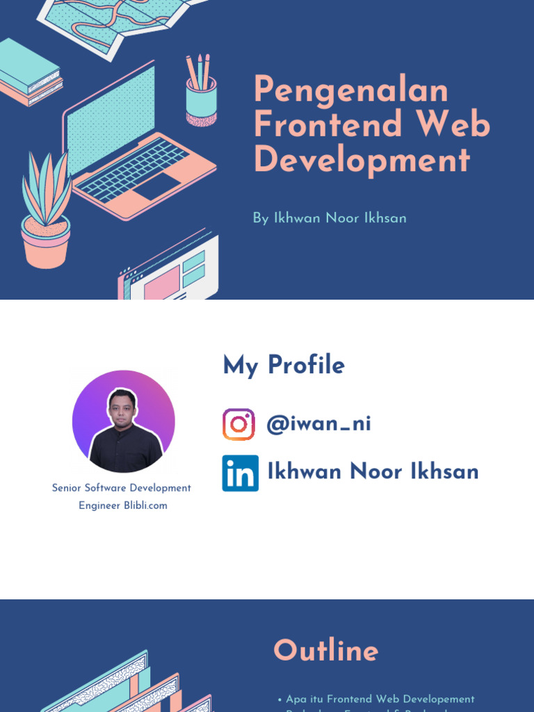 Pengenalan Frontend Web Development by Ikhwan NI | PDF