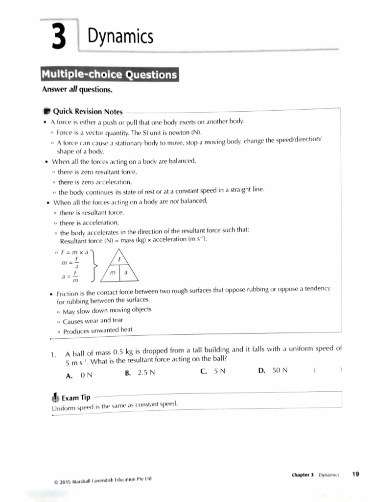 Dynamics: Forces and Motion Concepts | PDF | Force | Weight