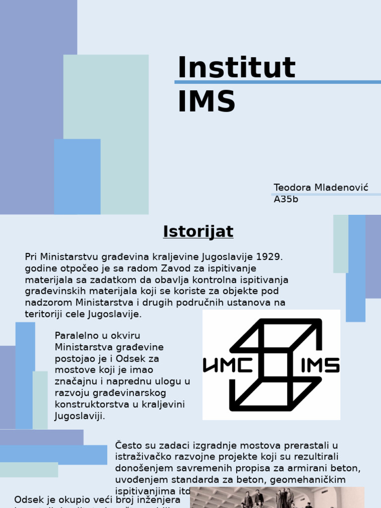 Institut IMS | PDF