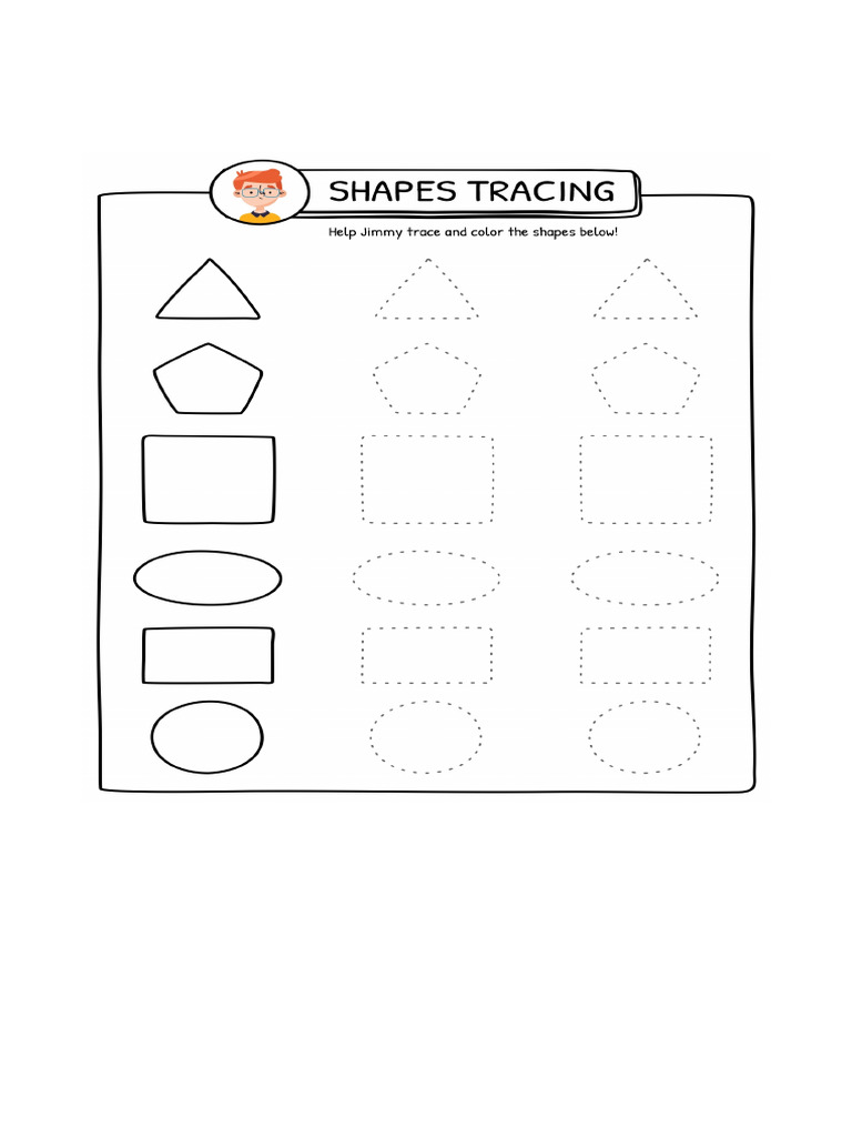 Kindergarten Shape Worksheet 645522.Jpg | PDF