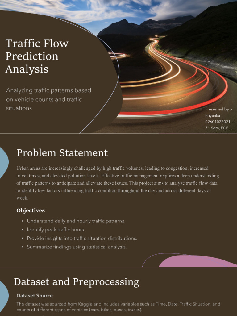 Trafficflowprediction PPT | PDF