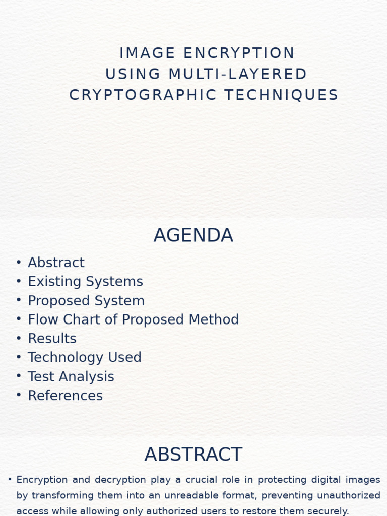 Image Encryption and Decryption | PDF | Encryption | Key (Cryptography)