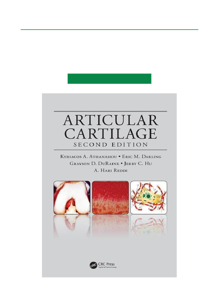 Articular Cartilage - 2nd Edition Authorized Download | PDF | Cartilage ...