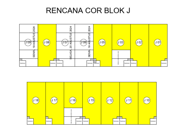 Cor Blok J Revisi | PDF