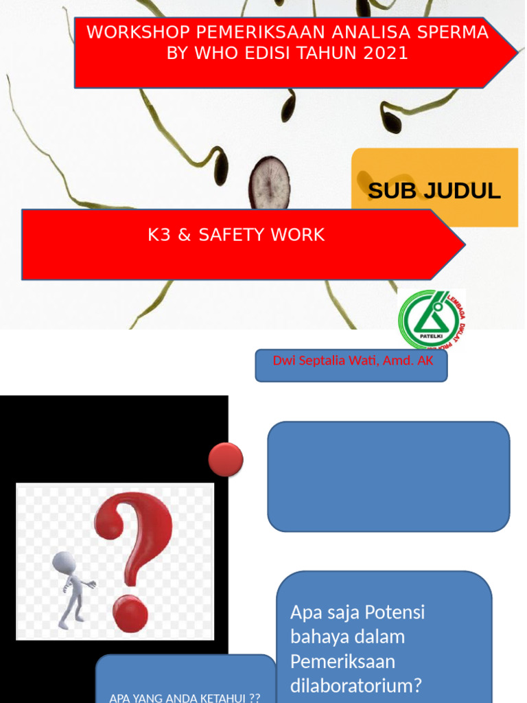 K3 Dan Safety Work | PDF