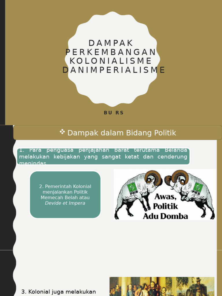 Dampak Politik Devide et Impera Belanda | PDF