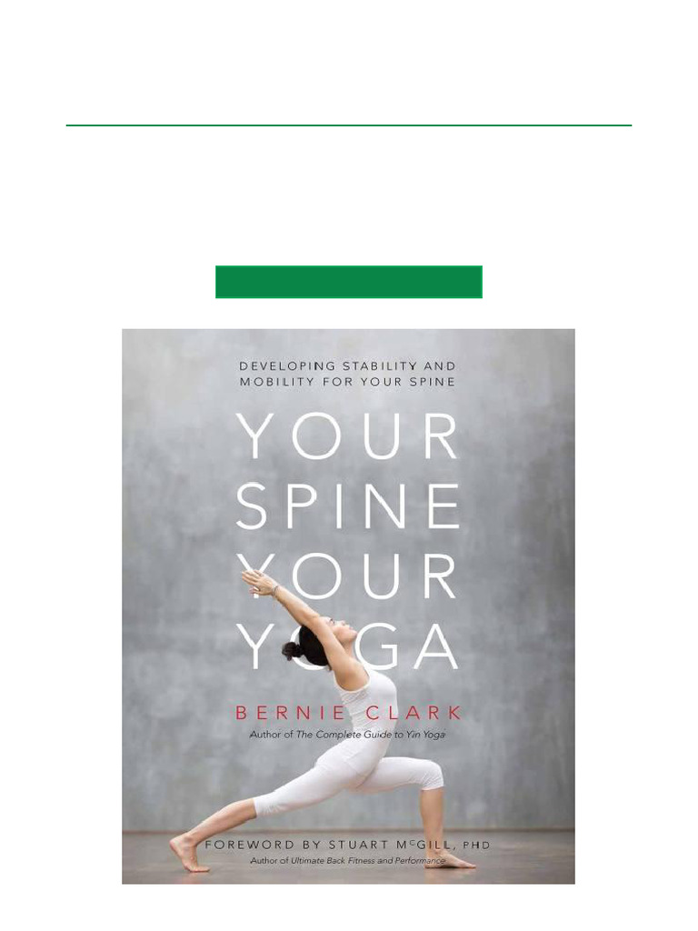 Your Spine, Your Yoga: A Guide to Stability | PDF | Vertebral Column ...