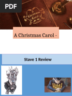 A Christmas Carol Stave 1 Quiz | PDF | Ebenezer Scrooge | Jacob Marley