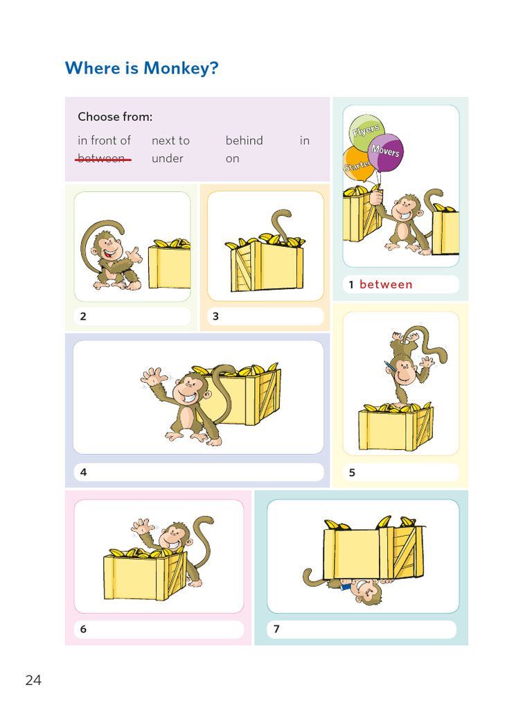 Starters Word List Picture Book (Dragged) | PDF