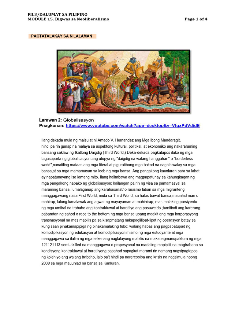 MODULE 15. Lesson Proper | PDF