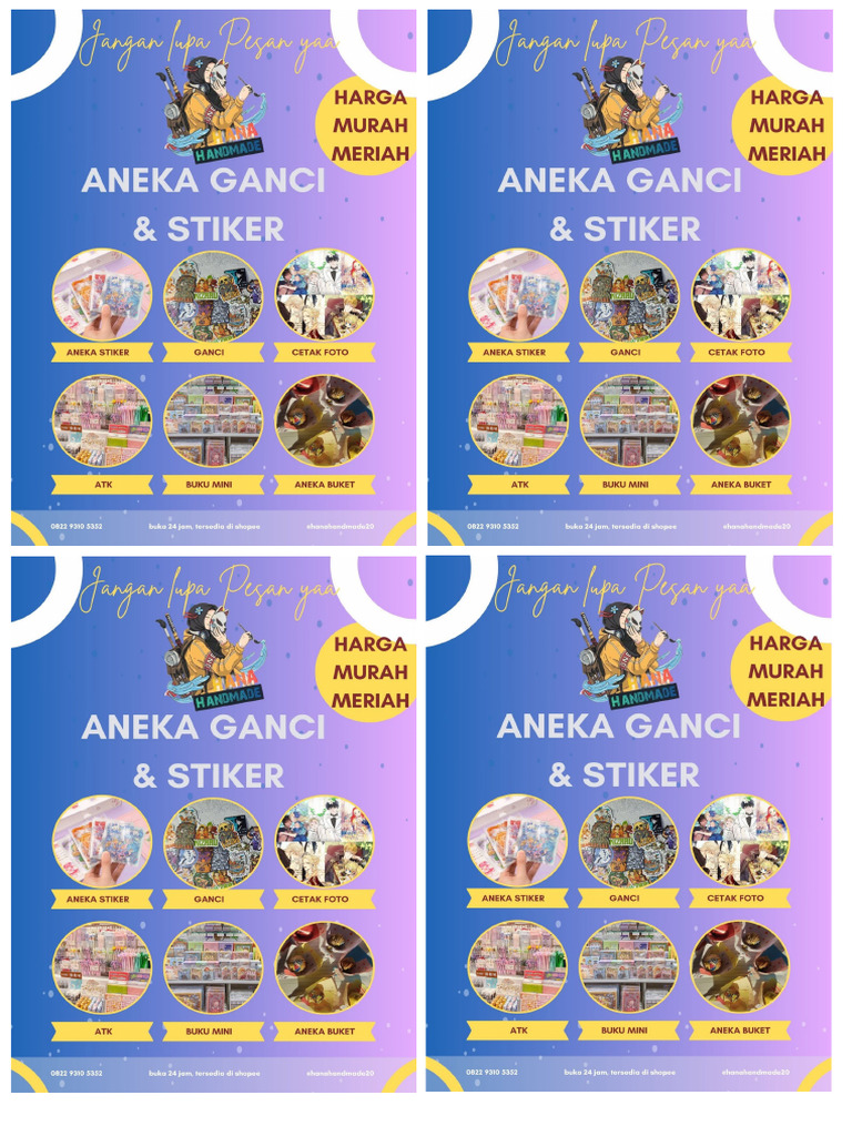 Desain Brosur Ganci | PDF