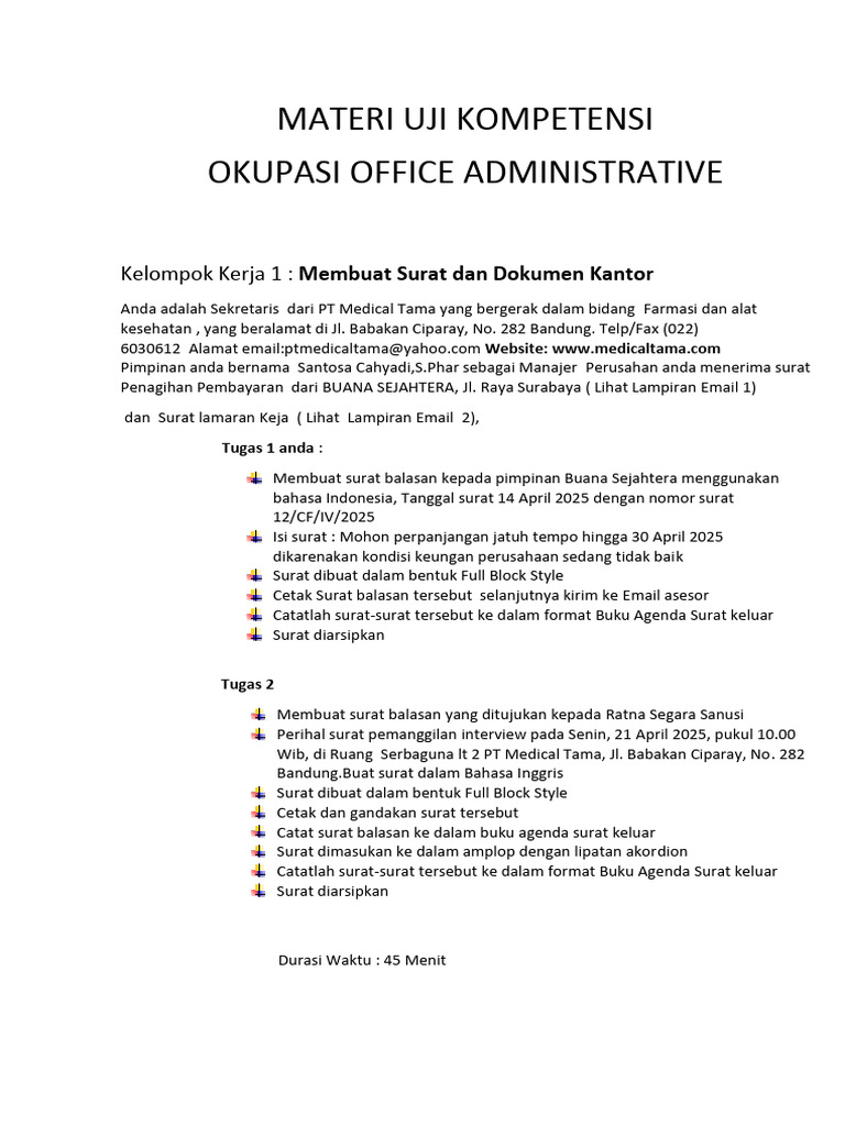 Materi Ujikom Otkp 20250 | PDF