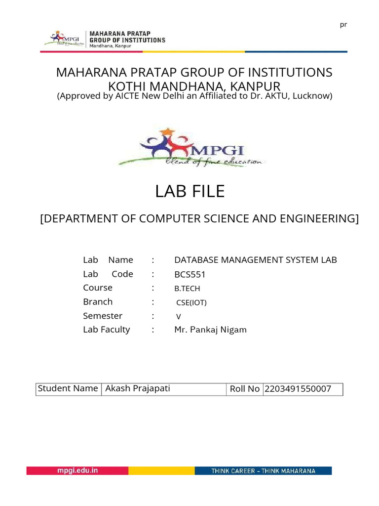 Dbms PDF | PDF
