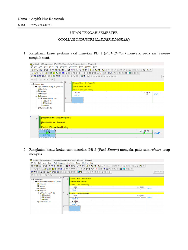 Otomasi Industri PLC CX Programmer | PDF