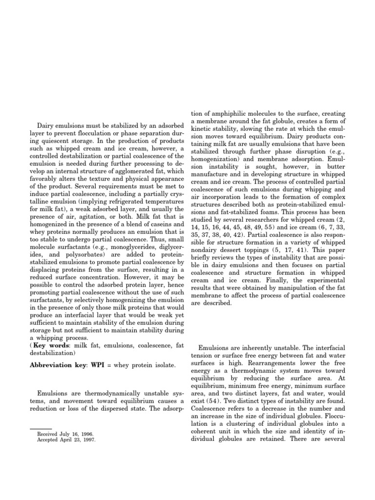 Goff (1997) Instability and Partial Coalescence (1-S2.0 ...