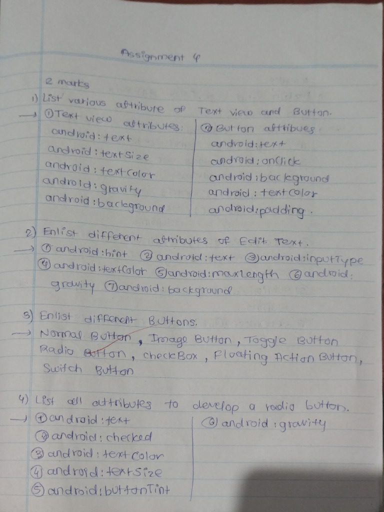 MAD Assignment 4 | PDF