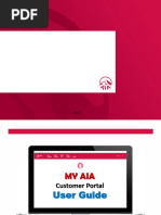 My AIA Customer Portal Registration Guide | PDF | Password | Identity ...