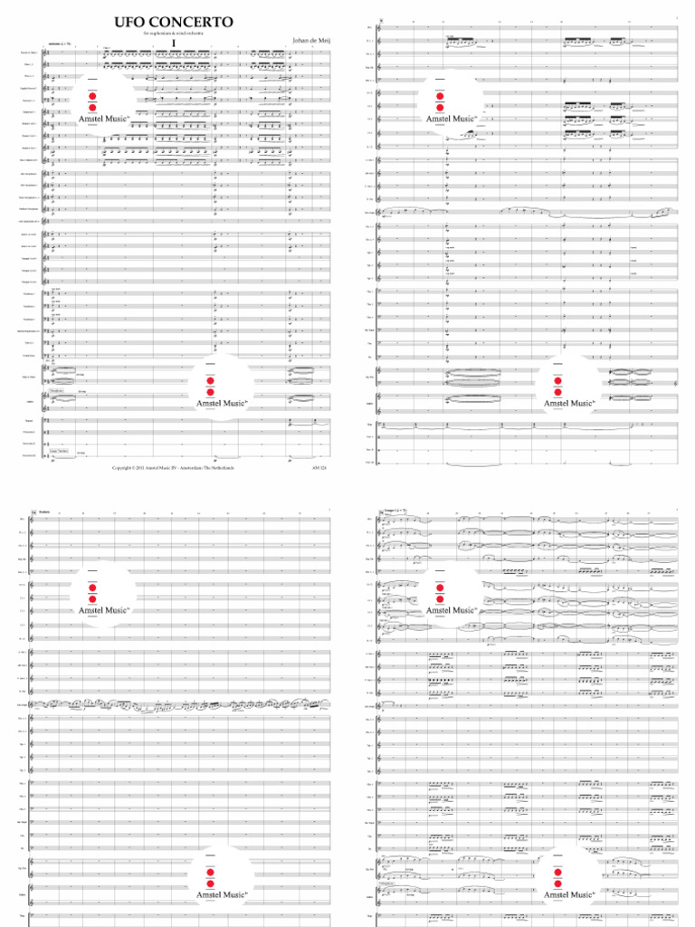 JM71738 UFO Concerto | PDF