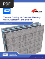 R-Values of Single Wythe CMU Walls | PDF | Building Insulation | Masonry