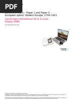 Cambridge International AS Level History Modern Europe, 1750-1921 ...