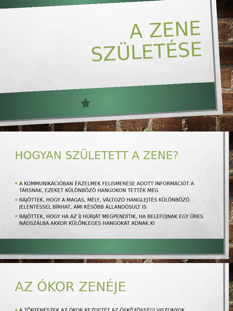 A Zene Születése | PDF