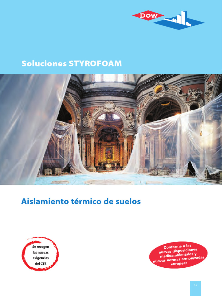 STYROFOAM Aislam Term Suelos | PDF | Aislamiento térmico | Poliestireno