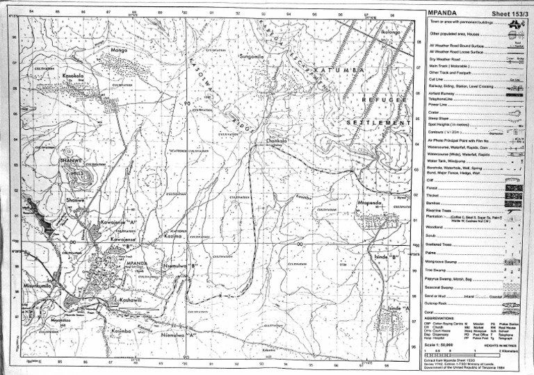 mpanda map | PDF