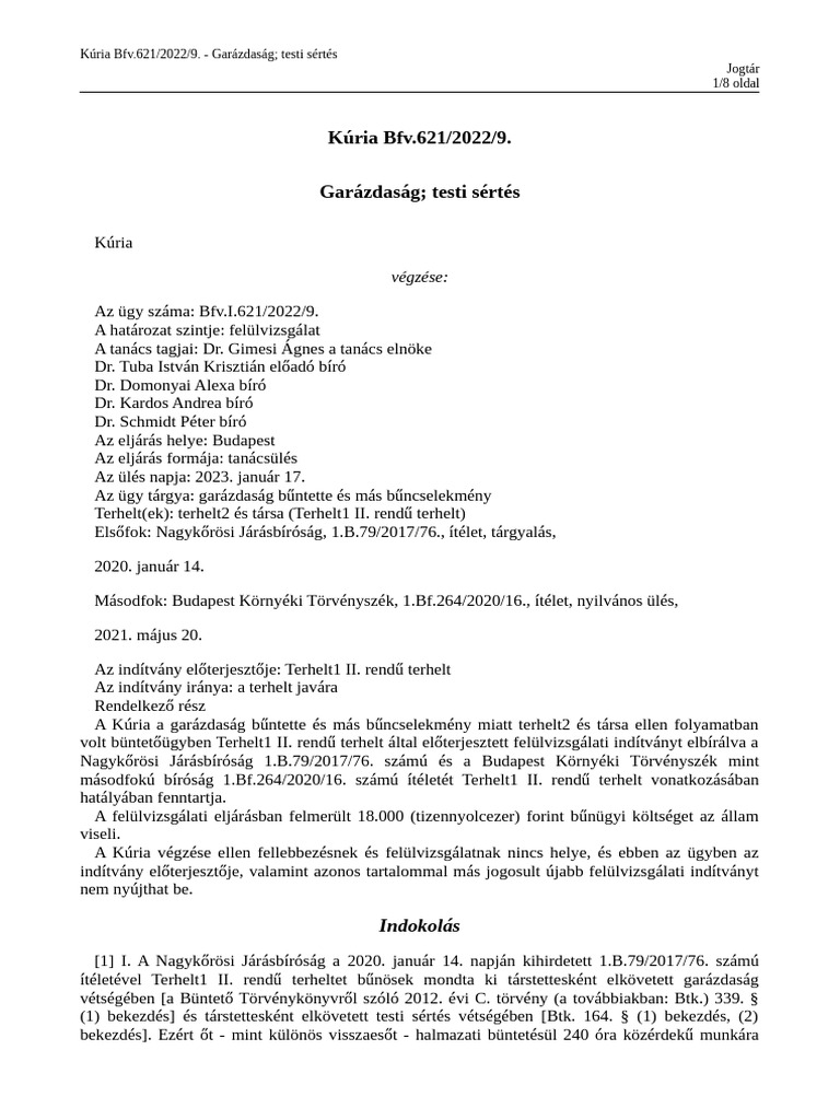 Kuria - BFV 621 2022 9 | PDF