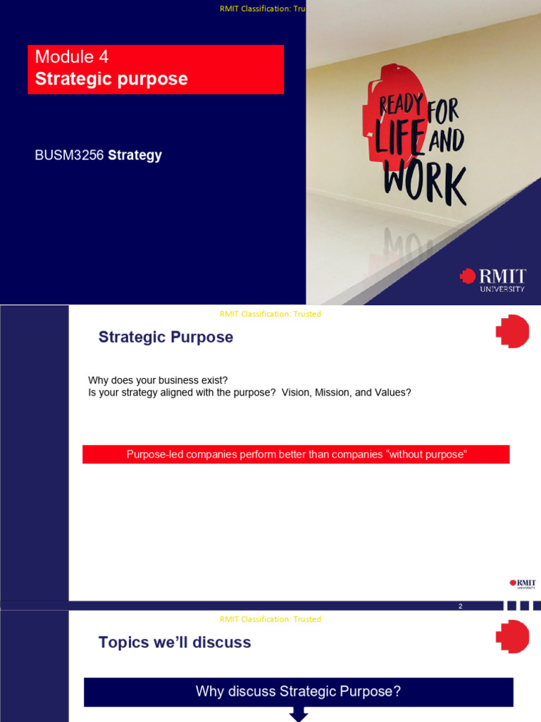 Understanding Strategic Purpose and Governance | PDF | Board Of ...